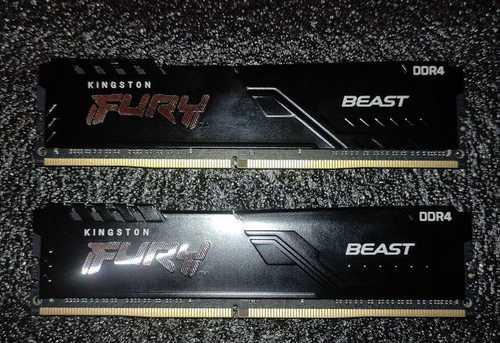 Kingston Fury DDR4 2x16Gb(32Gb) 3600MHz