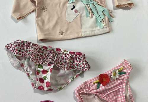 Купальный костюм для девочки 80-86