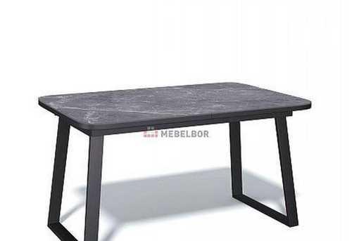 Стол обеденный Kenner AZ1200 черный/керамика черна