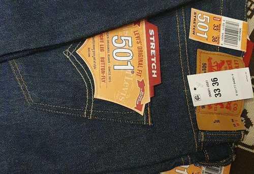 Джинсы Levi's 501 original fit новые