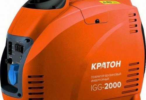 Генератор бензиновый кратон IGG-2000 инверторный