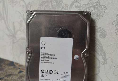 Жесткий диск OS 2TB ST2000NM0016