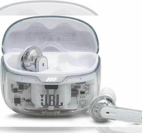 JBL Tune Beam Ghost белый