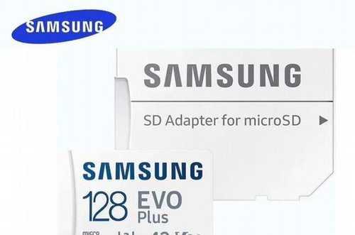 Карта памяти microSD Samsung EVO Plus 128Gb. Новая