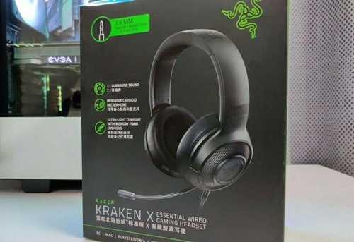 Новые игровые наушники Razer Kraken X