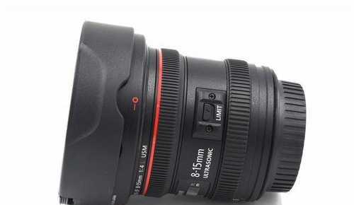 Canon EF 8-15mm f/4L IS USM