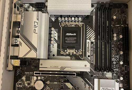 Материнская плата asrock b760m pro rs d4