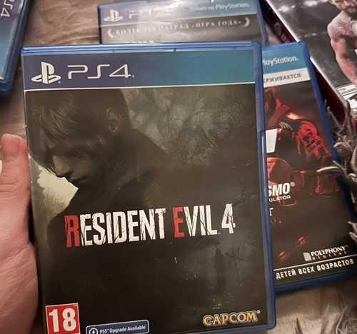 Resident evil 4 remake ps4 диск