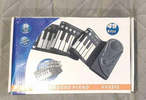 Гибкое пианино Soft keyboard piano 49 keys