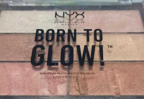 Nyx палетка хайлайтеров