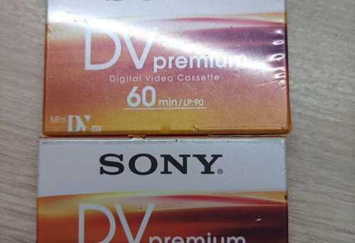 Видеокассета Sony Mini DV Premium