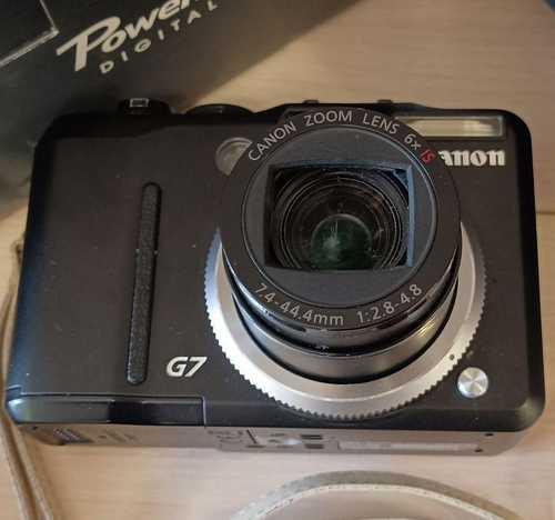 Canon PowerShot G7 цифровой фотоаппарат