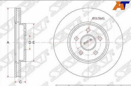 Диск тормозной ford, ford mondeo, ford mondeo 01-0