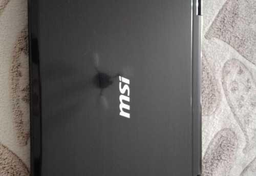 15.6" MSI CX620, 320 ГБ, Core i3-330M, RAM 3 ГБ, ATI Mobility Radeon HD 5470 1 ГБ