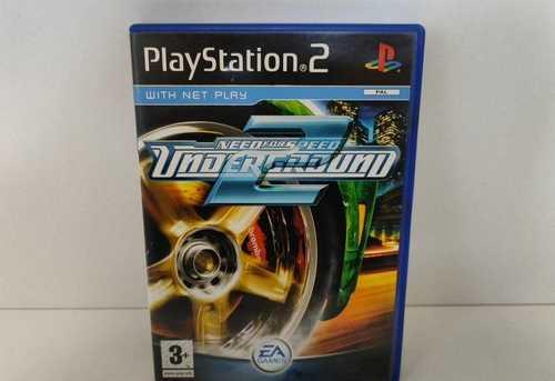 Need for Speed: Underground 2 PS2 с мануалом