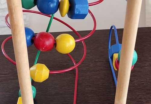 Детский деревянный игровой лабиринт IKEA