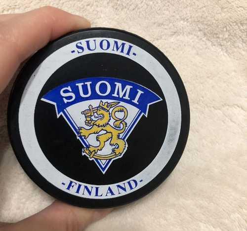 Шайба хоккейная suomi finland
