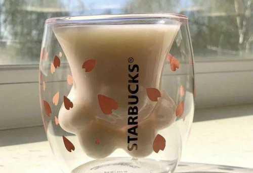 Кружка starbucks кошачья лапка cat paw cup