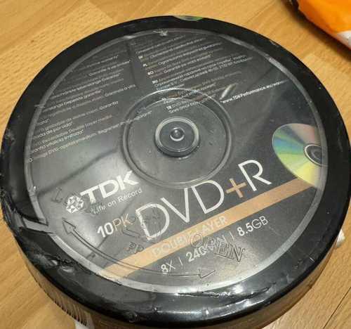 Упаковка DVD дисков