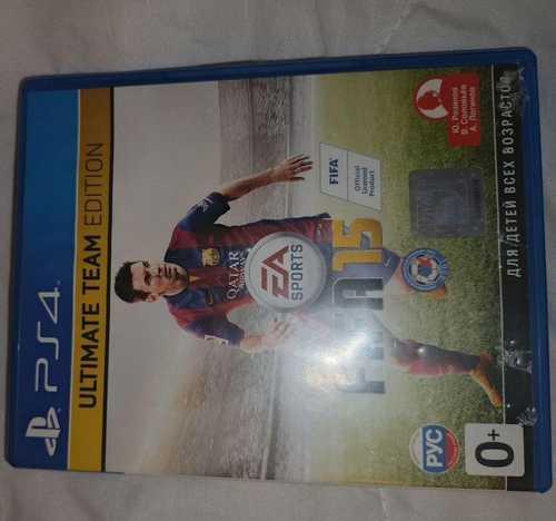 FIFA15 на пс 4