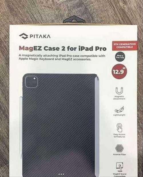 Накладка Pitaka MagEZ Case iPad 12.9 2021г