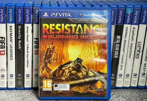 Игра Resistance: Burning Skies (Sony PS Vita)
