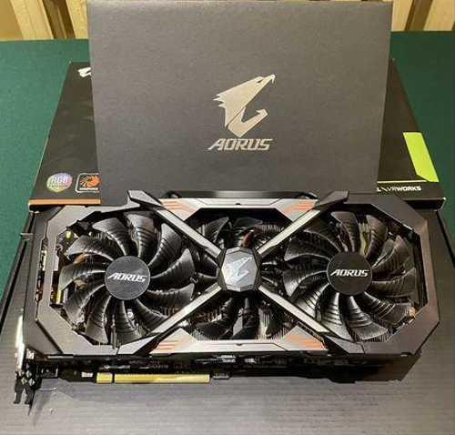 Видеокарта gtx 1080 ti Aorus