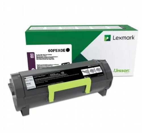 Тонер-картридж Lexmark 60F5X0E, черный