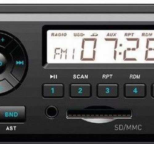 Автомагнитола Digma DCR-110B24 1DIN, 4x45Вт, MP3