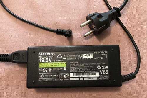 Блок питания Sony 19.5V 4.7A (6.5x4.4) AC10V24