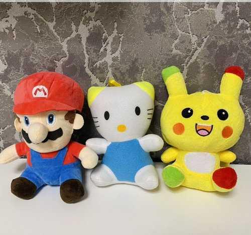 Mario pikachu kitty