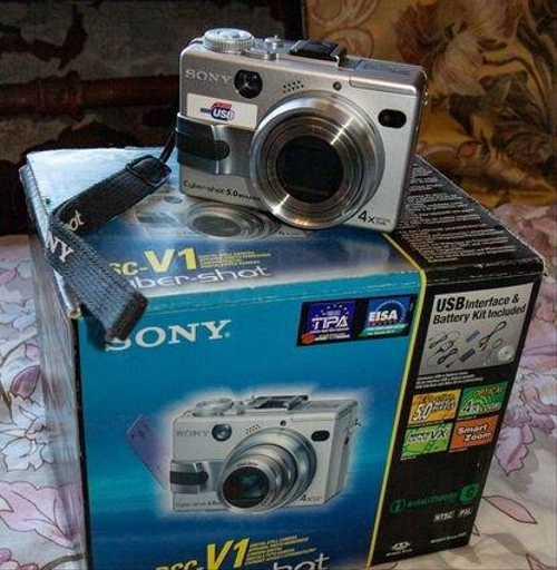 Цифровой фотоаппарат sony DSC-V1