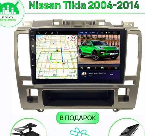 Магнитола 2.16 Nissan Tiida 2004-2014 leftHD