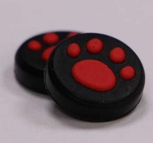 Накладки на стики Switch/Lite/Oled Cat Paw red