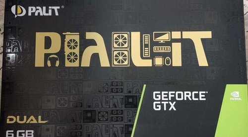 Коробки от видеокарт Palit GTX1660Ti