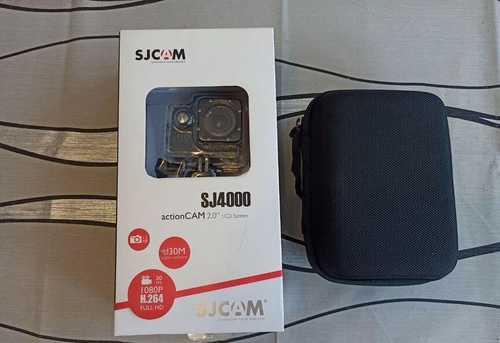 Экшен камера sjcam SJ4000+ кейс для камеры