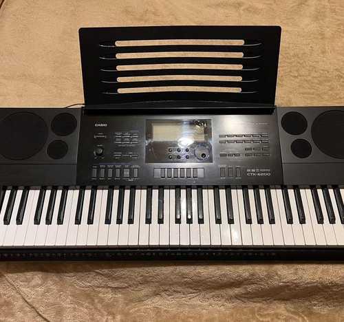 Синтезатор casio ctk 6200