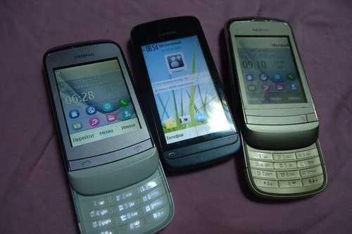 3 Nokia C2-06 и C5-03 цена за все вместе