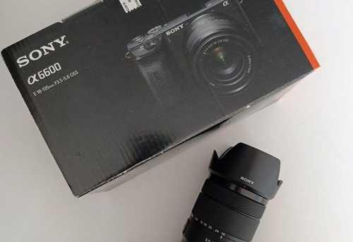 Фотоаппарат sony а6600 + Sony E 18-135 mm