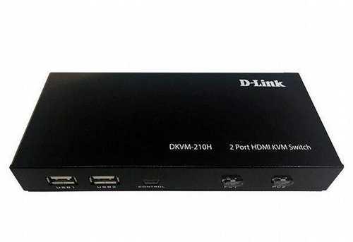 D-Link dkvm-210H/A1A 2-портовый KVM-переключатель