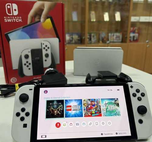 Nintendo switch oled прошитая