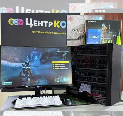 Игровой ПК, Core i7-11700, GeForce RTX 5060 8 ГБ, RAM 32 ГБ
