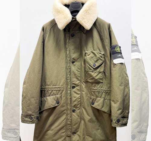 Пуховая парка stone island david tc