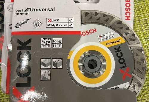 Алмазный диск 125 bosch x-lock