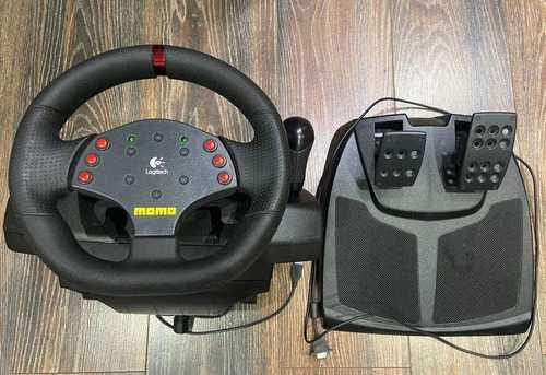 Logitech momo racing игровой руль