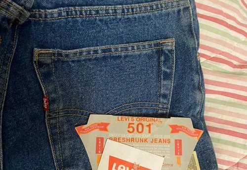 Оригинальные джинсы Левис Levis 501 винтаж