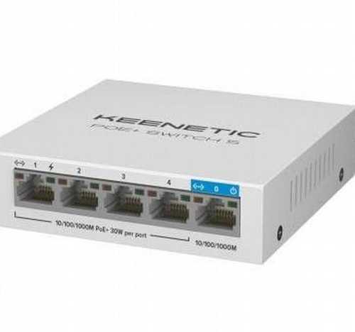 Keenetic PoE+ Switch 5 (KN-4610) 5-портовый гигаби