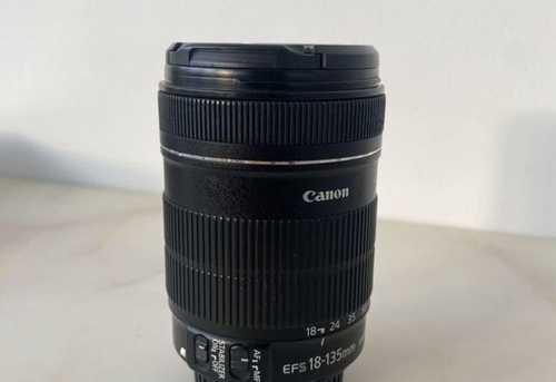 Объектив Canon EFS 18-135мм, f/3.5-5.6