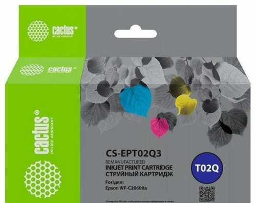 Картридж Cactus CS-EPT02Q3 (1857438) 1477657