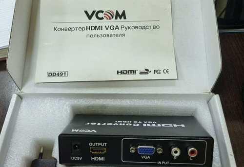 Переходник (конвертер) VGA - hdmi